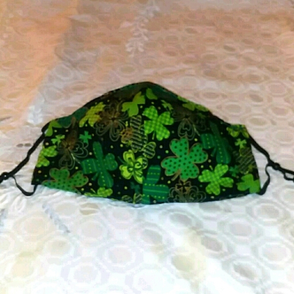Accessories | Mens Shamrock Facemask | Poshmark